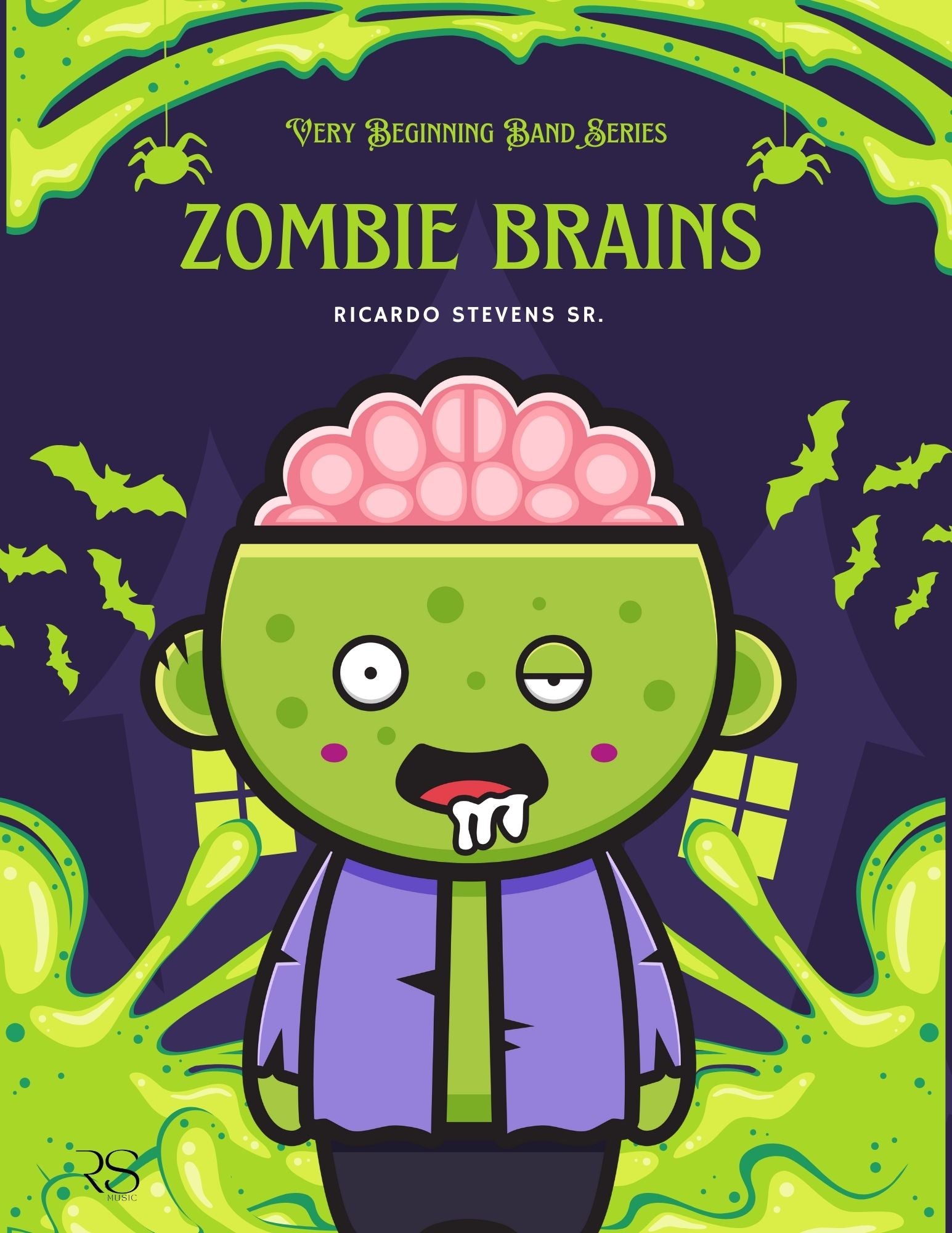 Cartoon Zombie Brain